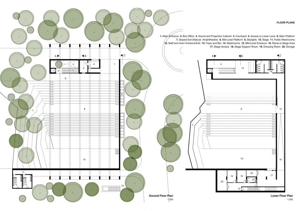 Open Air Theatre in Cherkasy - Boldera Architecture